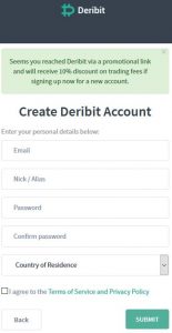 Deribit Referral Program : Get 10% Off for 6 months via this Referral Link